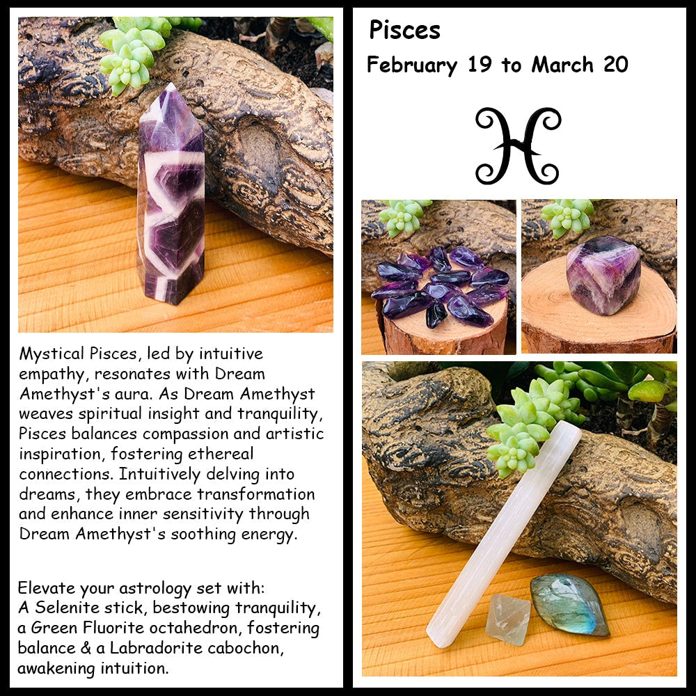 ♓ Pisces - Zodiac Crystal Set – Spirit Magicka
