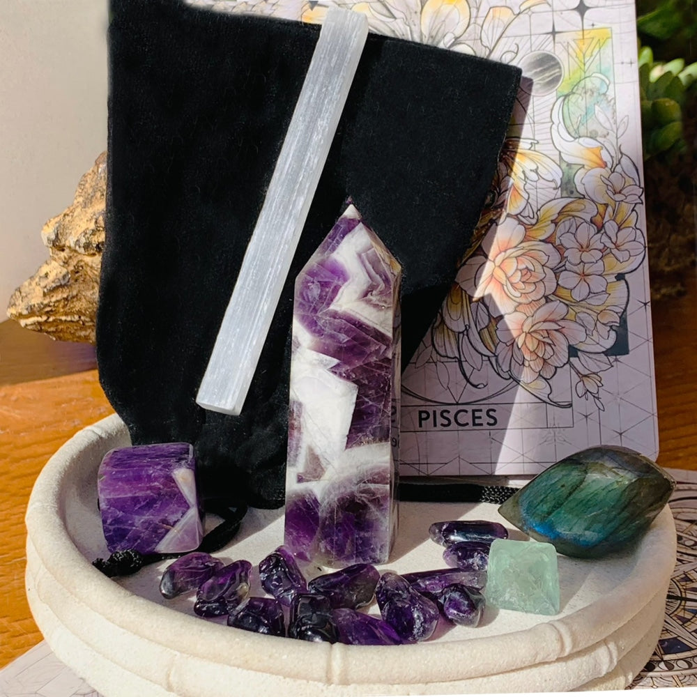 ♓ Pisces - Zodiac Crystal Set – Spirit Magicka