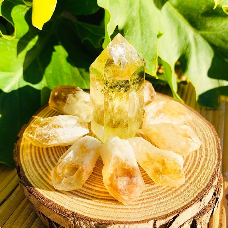 Prize Winner! 9 Piece Citrine Crystal Set – Spirit Magicka