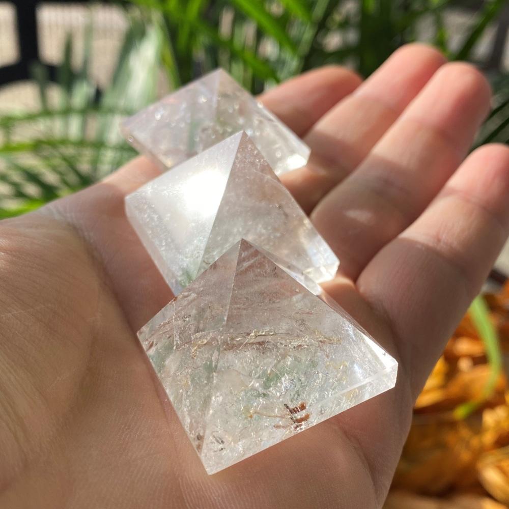 PRIZE WINNER! Quartz Mini-Pyramid – Spirit Magicka