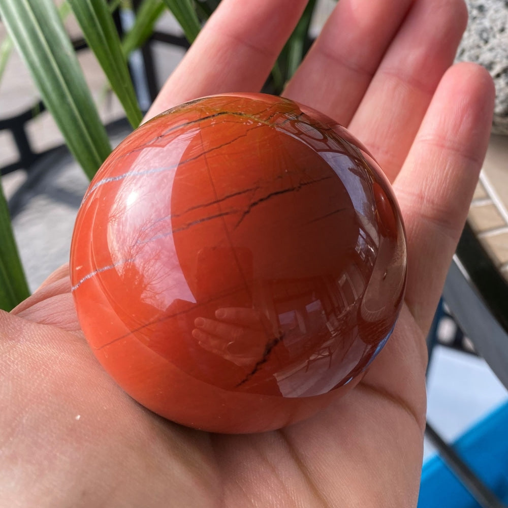 Red Jasper Sphere – Spirit Magicka