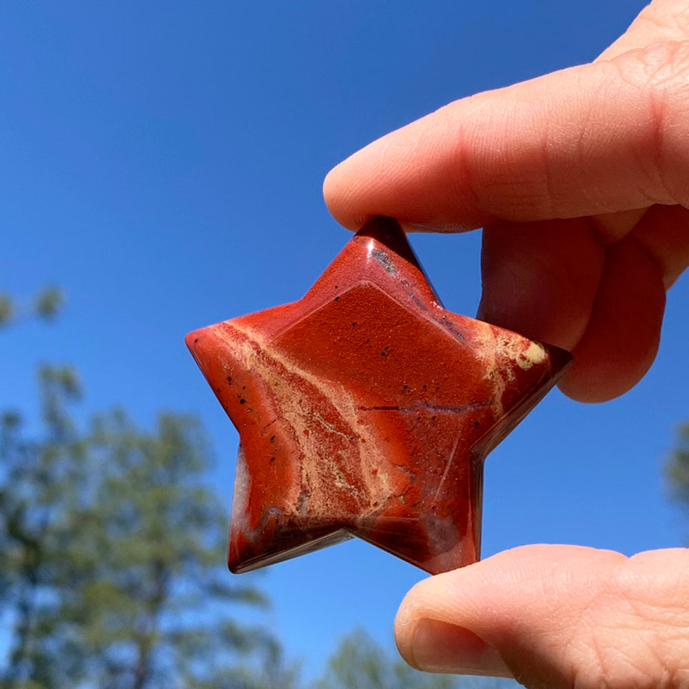 Red Jasper Star – Spirit Magicka