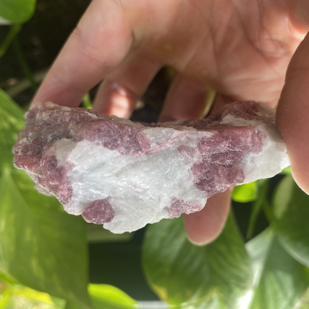 Rough Natural Red Tourmaline / Rubellite Stone – Spirit Magicka