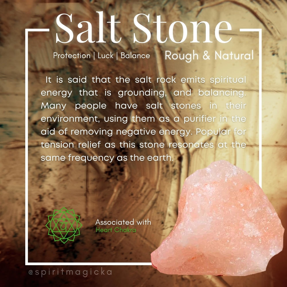 Rough Natural Salt Stone – Spirit Magicka