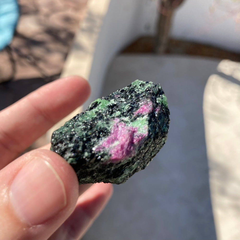 Ruby In Zoisite Rough Natural Stone – Spirit Magicka