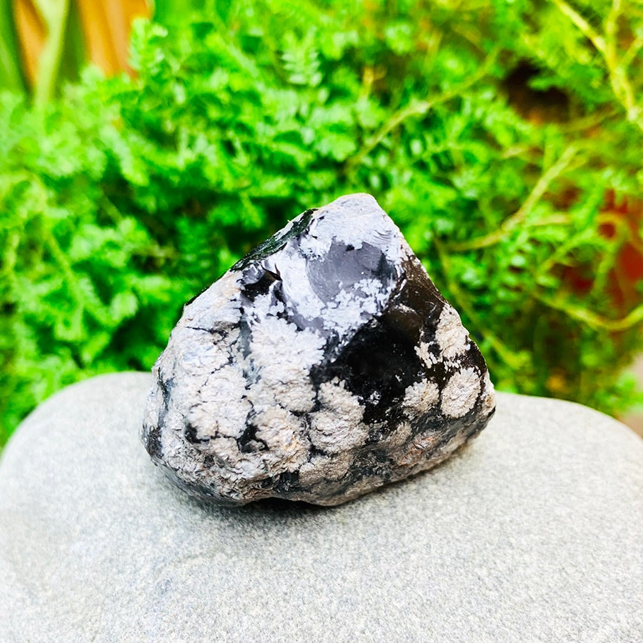 Snowflake Obsidian Rough Natural Stone – Spirit Magicka