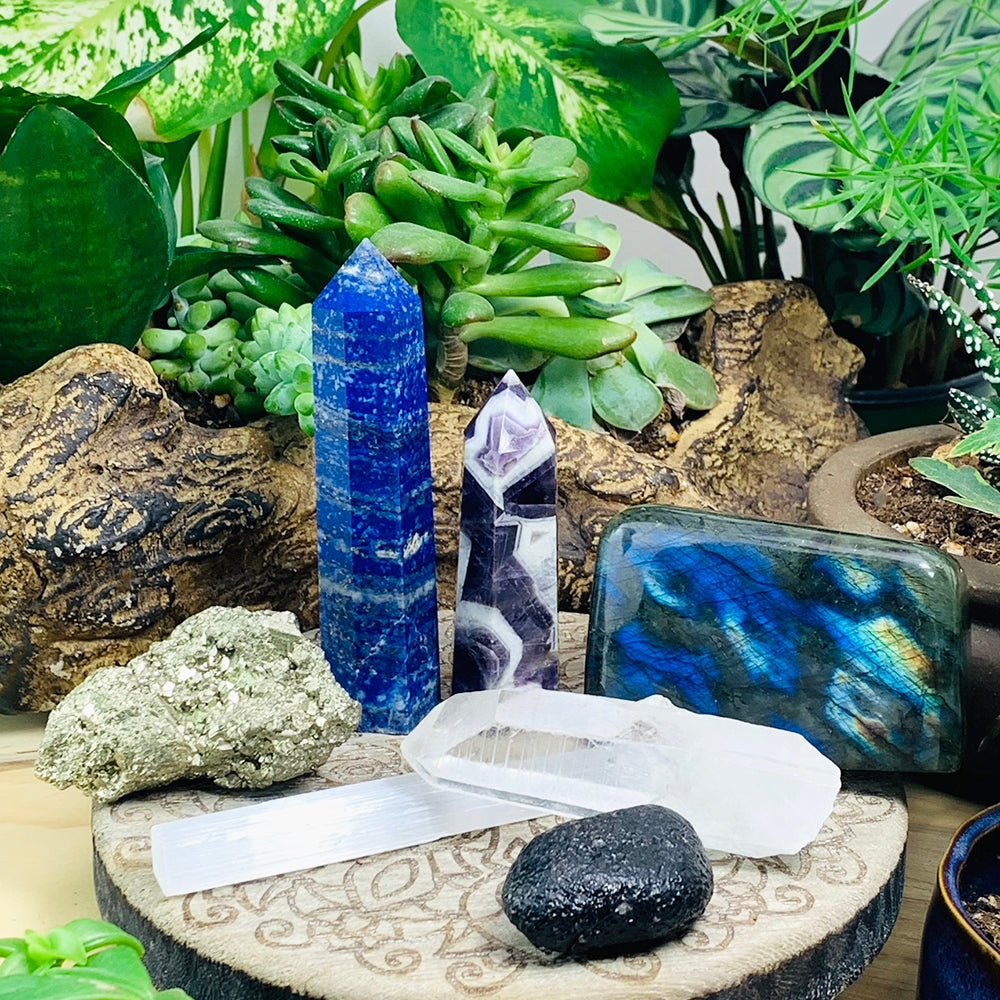 Starseed Crystal Altar Kit (7-Piece Set) – Spirit Magicka