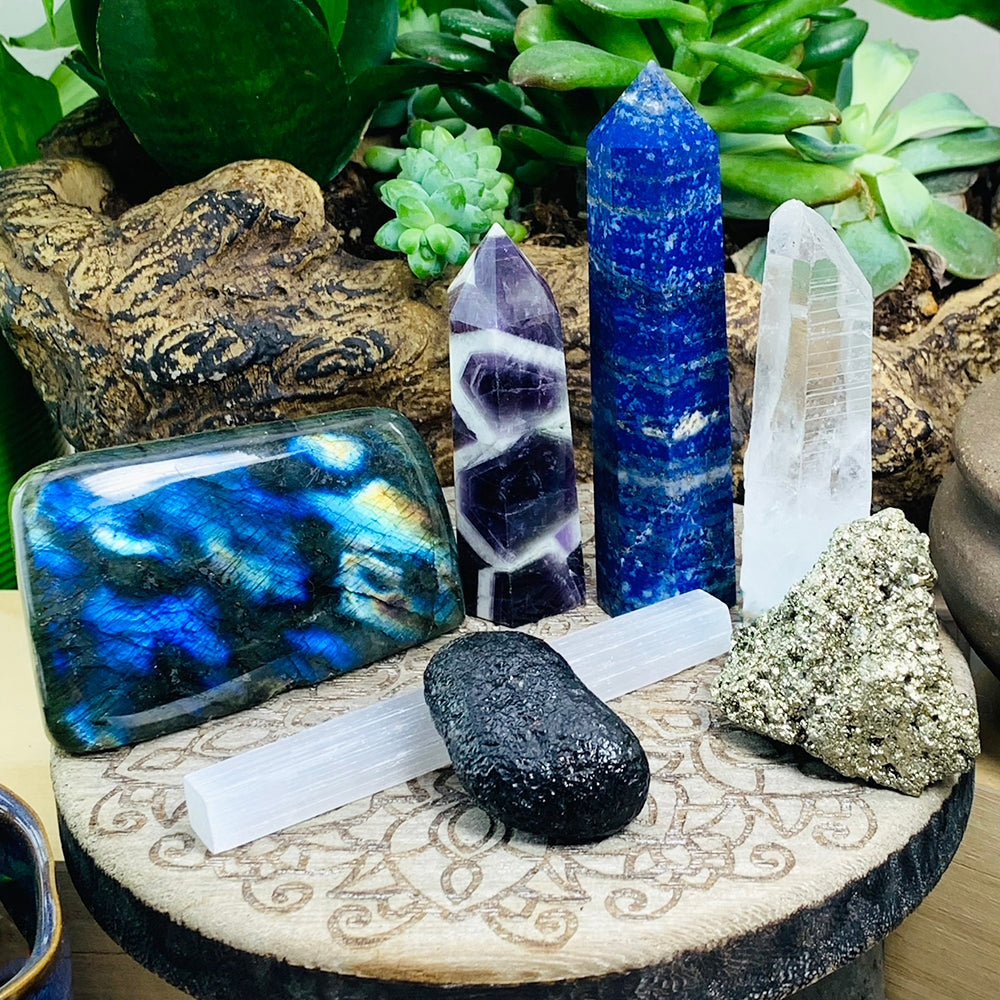 Starseed Crystal Altar Kit (7-Piece Set) – Spirit Magicka