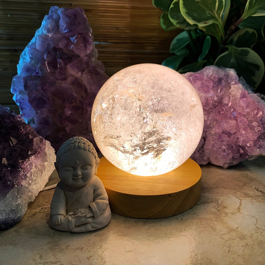 Crystal Mood Light (Quartz Sphere-Large) – Spirit Magicka